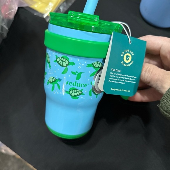 Reduce | Other | Reduce Kids Turtle Cup Blue And Green | Poshmark